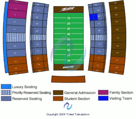 Summa Field At Infocision Stadium Seating Chart | Summa Field At ...