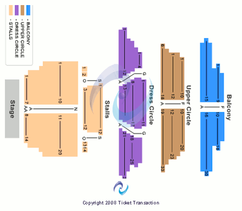 Apollo Theater Chicago Layout