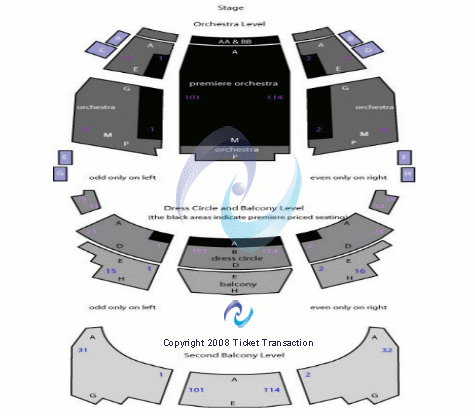 American Conservatory Theatre Seating Chart | American Conservatory ...