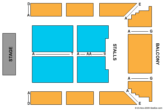 Wolverhampton Civic Hall Seating Chart | Wolverhampton Civic Hall Event ...