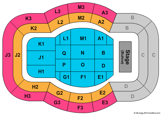 Festhalle - Frankfurt Seating Chart | Festhalle - Frankfurt Event ...