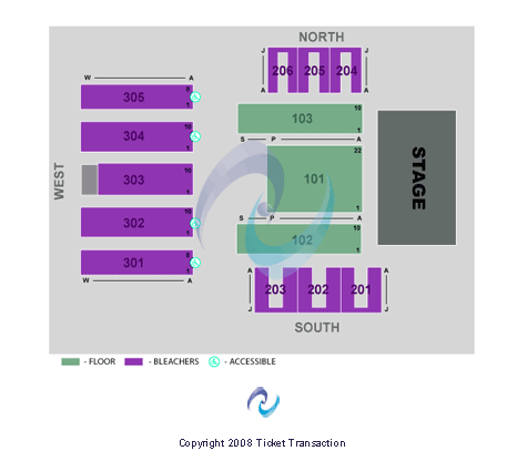 Bridge View Center Seating Chart | Bridge View Center Event Tickets ...