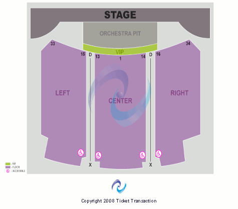 The Observatory - North Park Seating Chart | The Observatory - North ...
